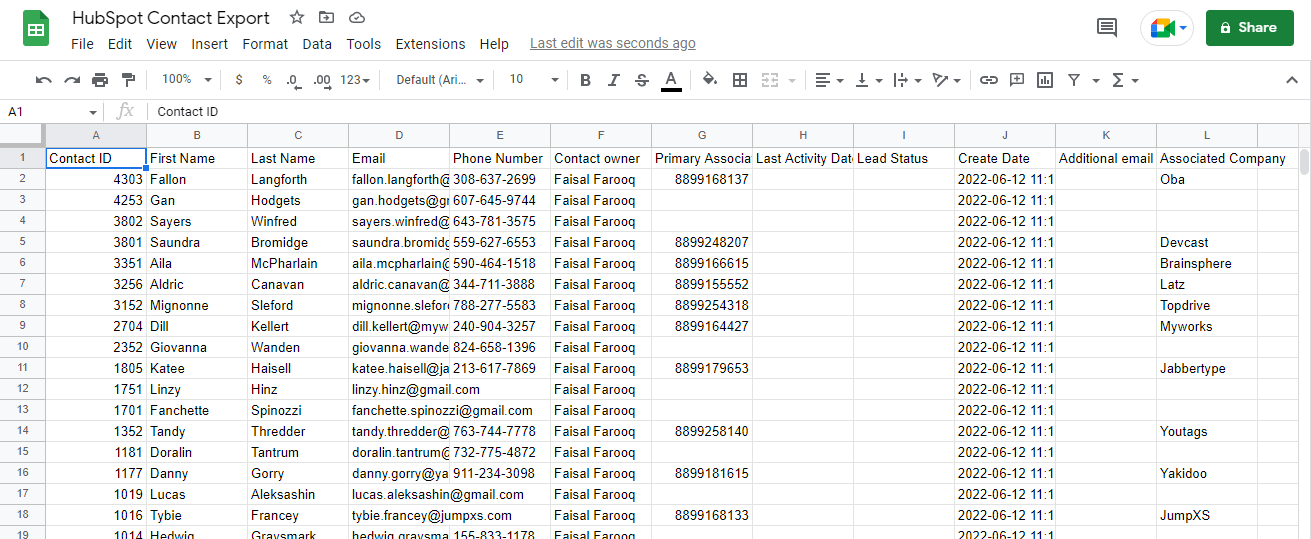 Guide on How to Export Hubspot Contacts and Notes | Coupler.io Blog