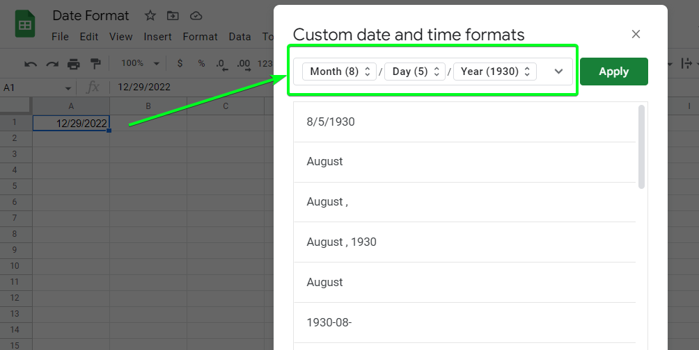 How To Use Google Sheets To Automatically Format Dates In DD MM YYYY
