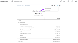 How to Export QuickBooks Report to Excel | Coupler.io Blog