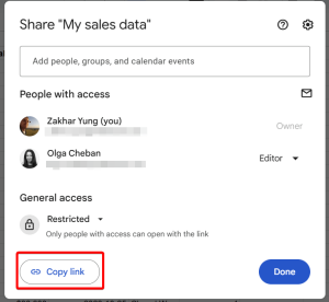 How to Share Google Sheets: From One Tab to Complex Cases | Coupler.io Blog