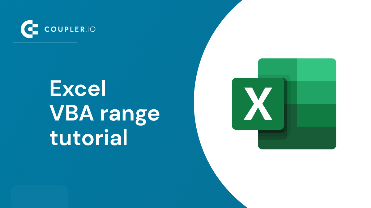 Excel VBA Range Tutorial Examples Coupler io Blog