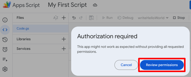 Google Apps Script Tutorial with Google Sheets | Coupler.io Blog
