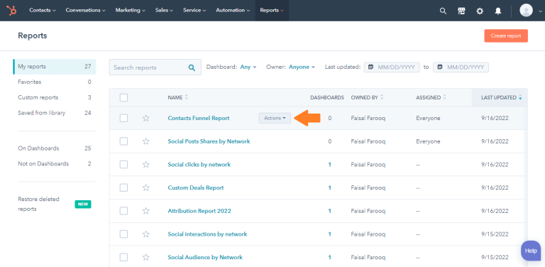 Ultimate Guide On How to Export Hubspot Reports | Coupler.io Blog