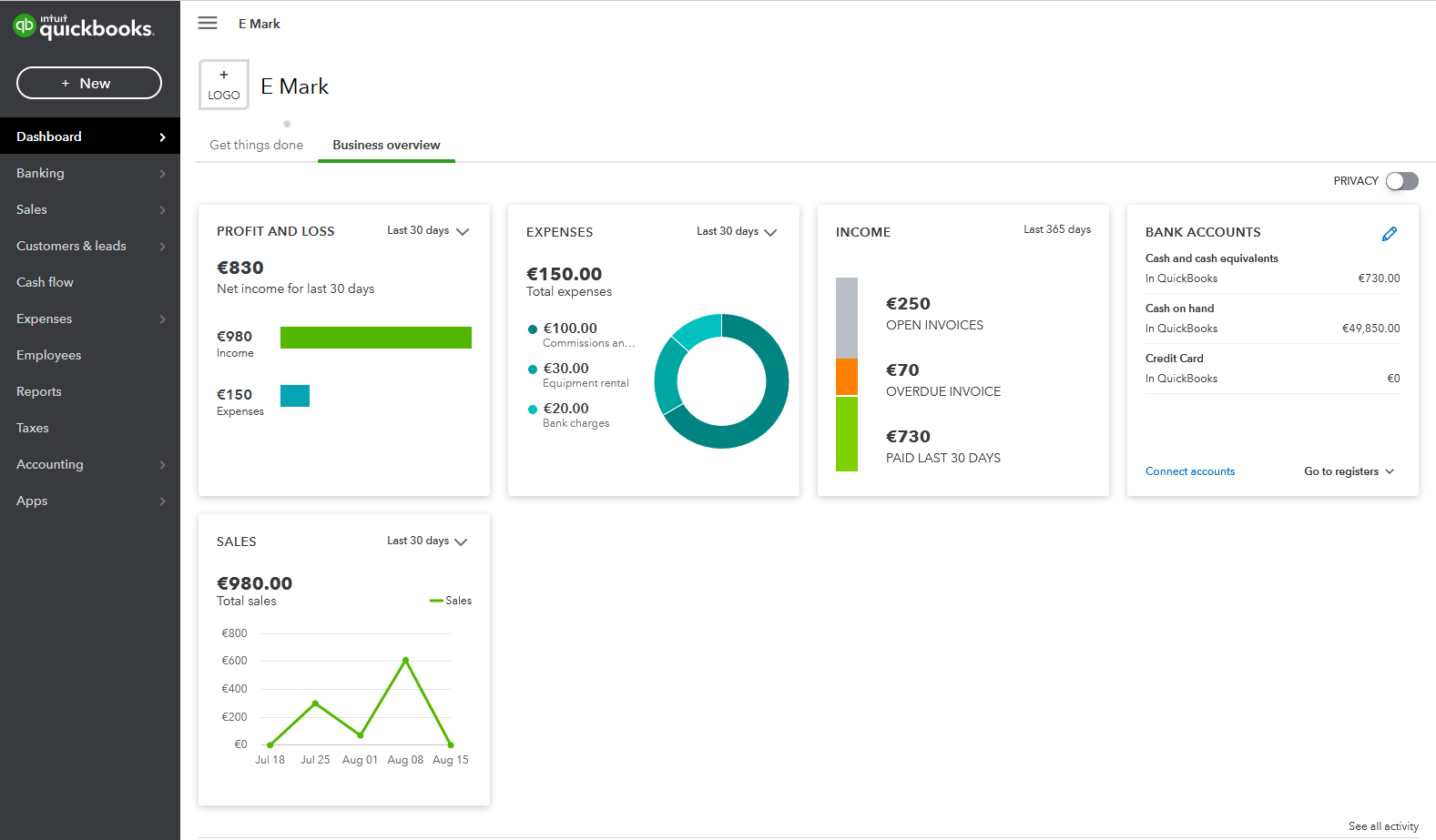 How to Manage Your QuickBooks Dashboard | Coupler.io Blog