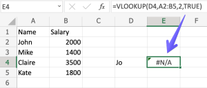 Excel VLOOKUP Wildcard Explained (With Examples) | Coupler.io Blog