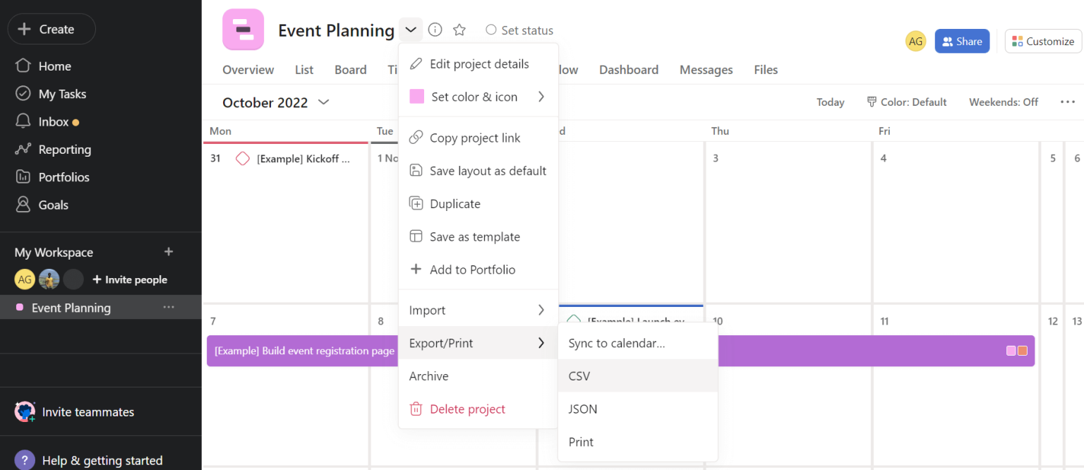 How to Export Asana Data - Ultimate Guide | Coupler.io Blog