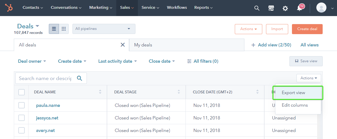 How to Export Data from HubSpot | Coupler.io Blog