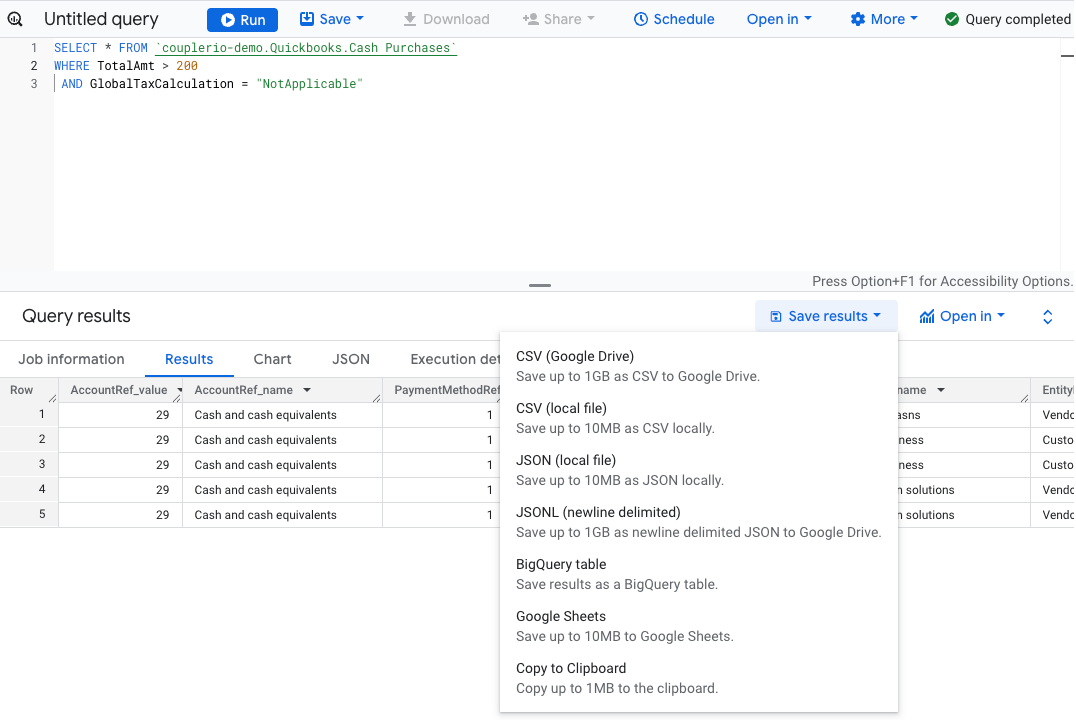 How to Export BigQuery Data On a Schedule | Coupler.io Blog