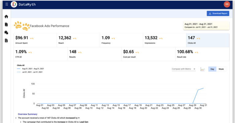 17 Self-Updating Facebook Ads Report Templates | Coupler.io Blog