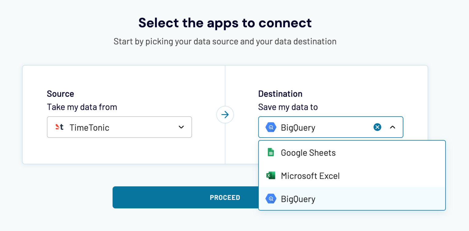 Connect TimeTonic to Google Sheets, Excel, BigQuery | Coupler.io Blog