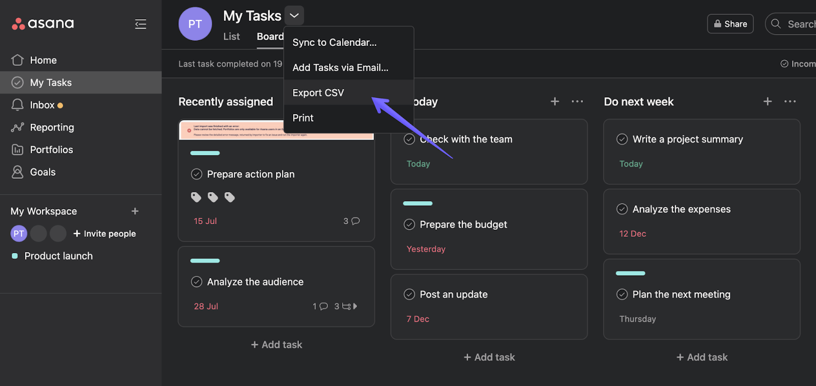 Two Ways to Run Asana Analytics | Coupler.io Blog