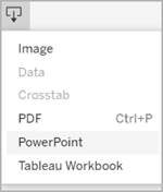 How to export data from Tableau