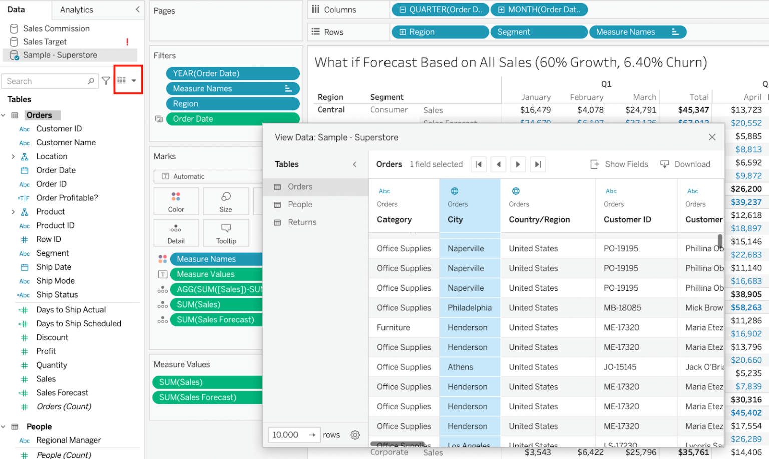 How to Export Data from Tableau