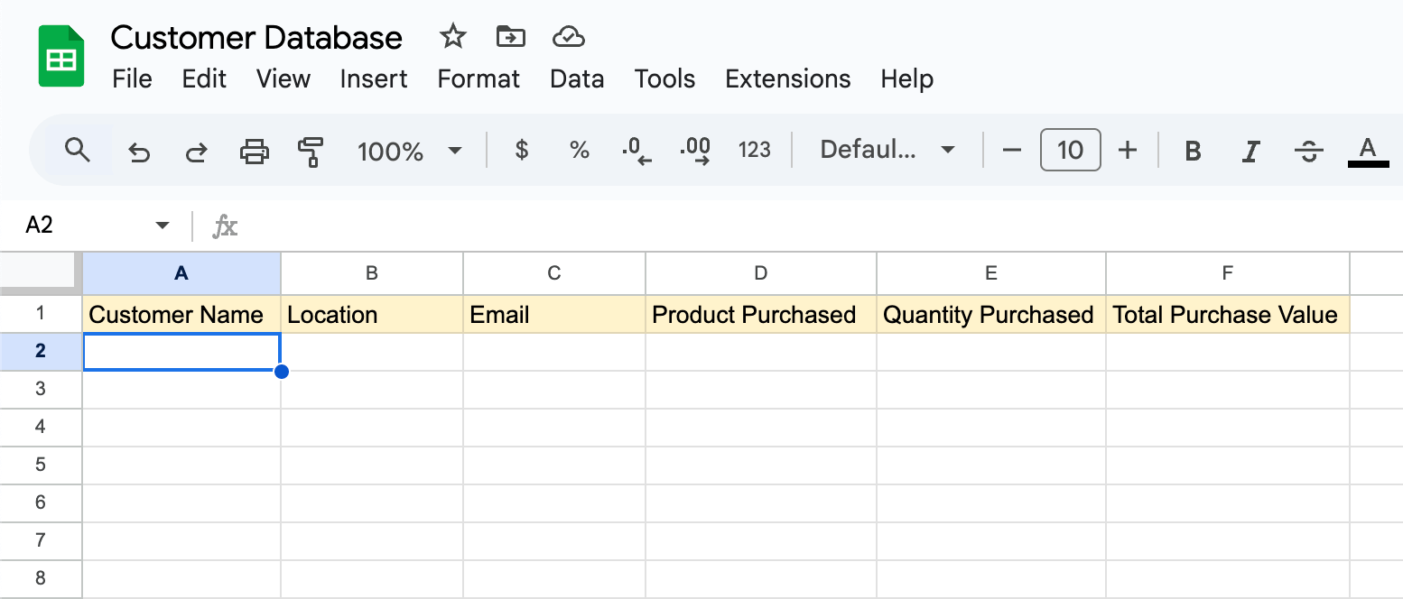How to Use Google Sheets as a Database | Coupler.io Blog