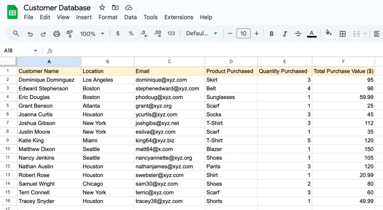 How to Use Google Sheets as a Database | Coupler.io Blog