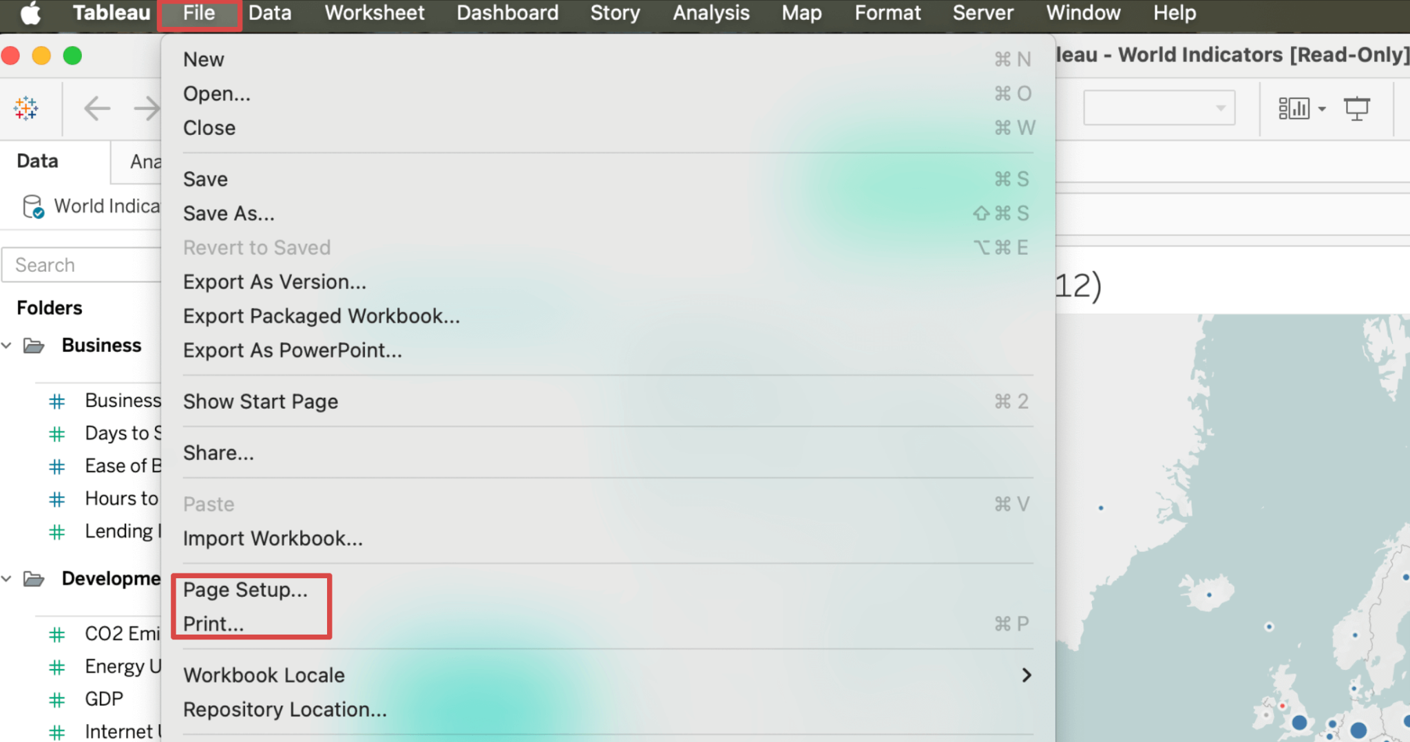 How to Export Data from Tableau