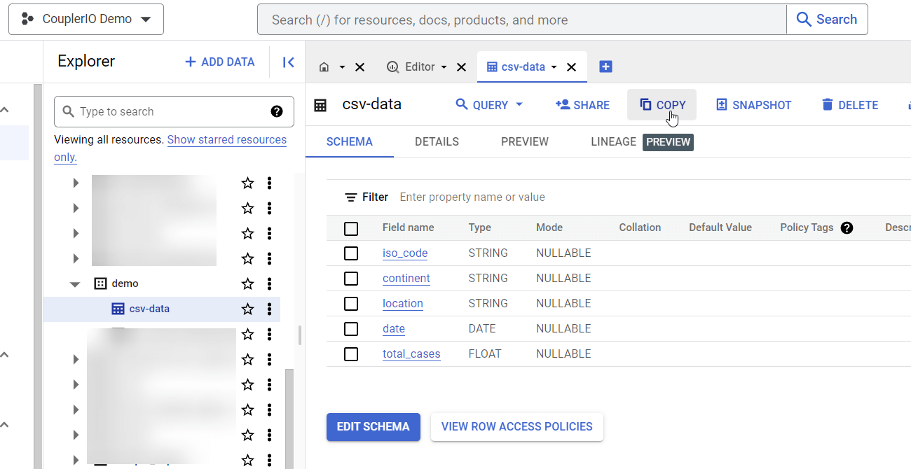 5 Ways to Copy BigQuery Table | Coupler.io Blog