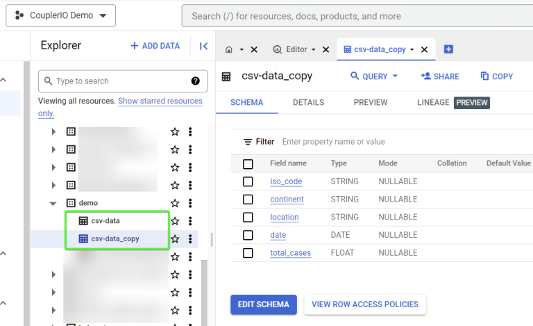 5 Ways to Copy BigQuery Table | Coupler.io Blog
