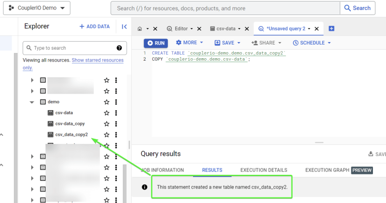 5 Ways to Copy BigQuery Table | Coupler.io Blog