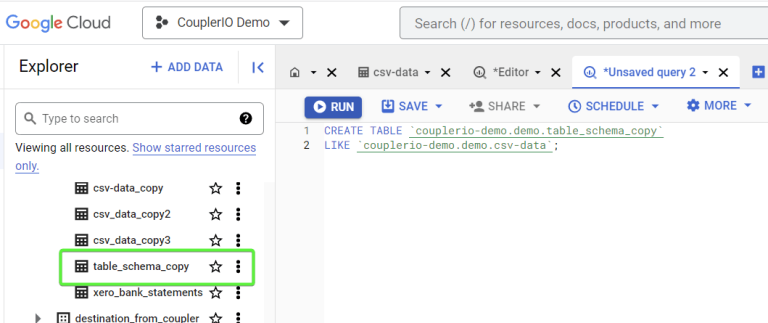 5 Ways to Copy BigQuery Table | Coupler.io Blog