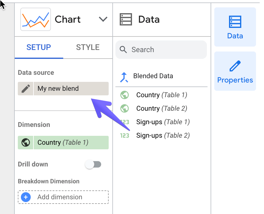 Looker Studio Blend Data - Explained with Examples | Coupler.io Blog