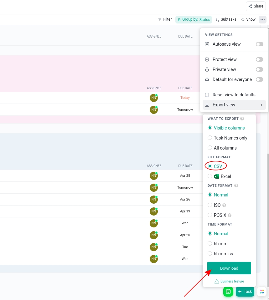 How to export ClickUp to Excel: Tutorial| Coupler.io Blog