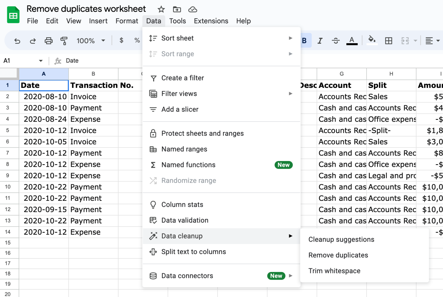 How to Remove Duplicates in Google Sheets in 2025 | Coupler.io Blog