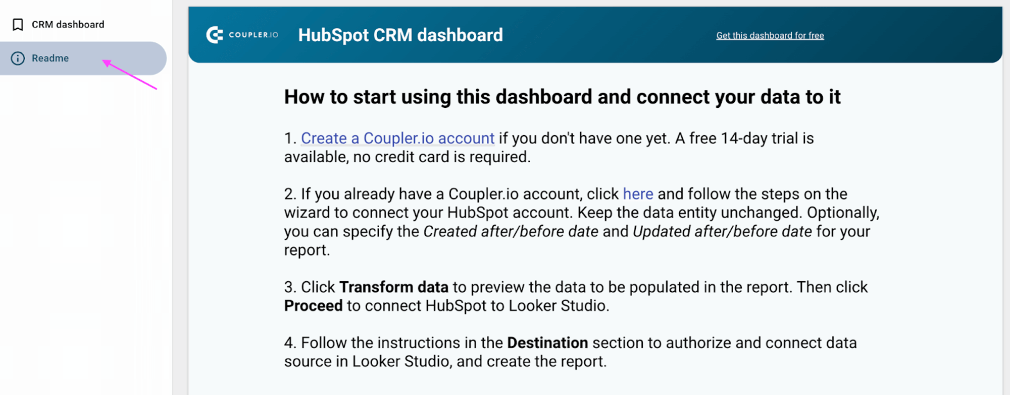 How to Connect HubSpot to Looker Studio? | Coupler.io Blog