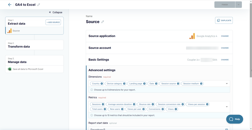 How to Export GA4 to Excel | Coupler.io Blog