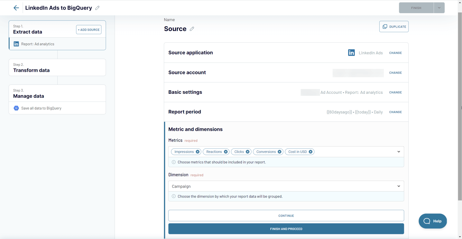 How to Connect LinkedIn Ads to BigQuery | Coupler.io Blog