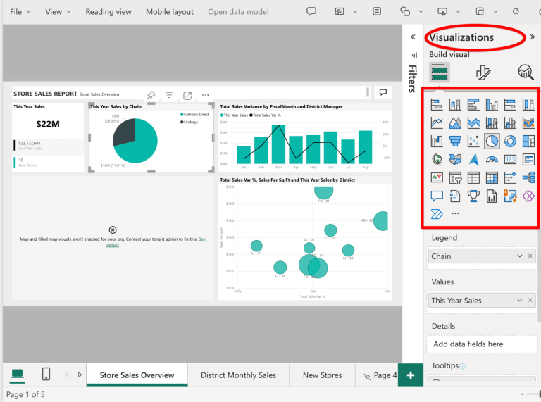 Tutoriel Power BI : Visualisation et analyse des données de base ...