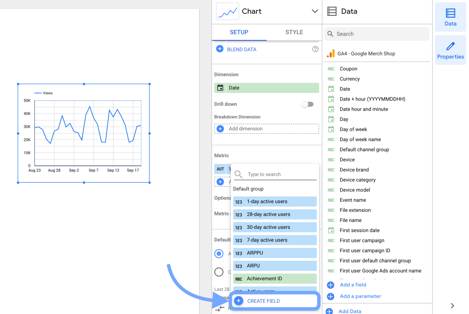 Looker Studio (Google Data Studio) Calculated Fields - Guide | Coupler.io Blog
