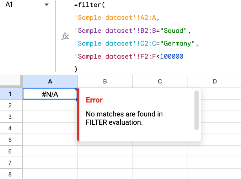 FILTER Function Google Sheets How-To Guide | Coupler.io Blog
