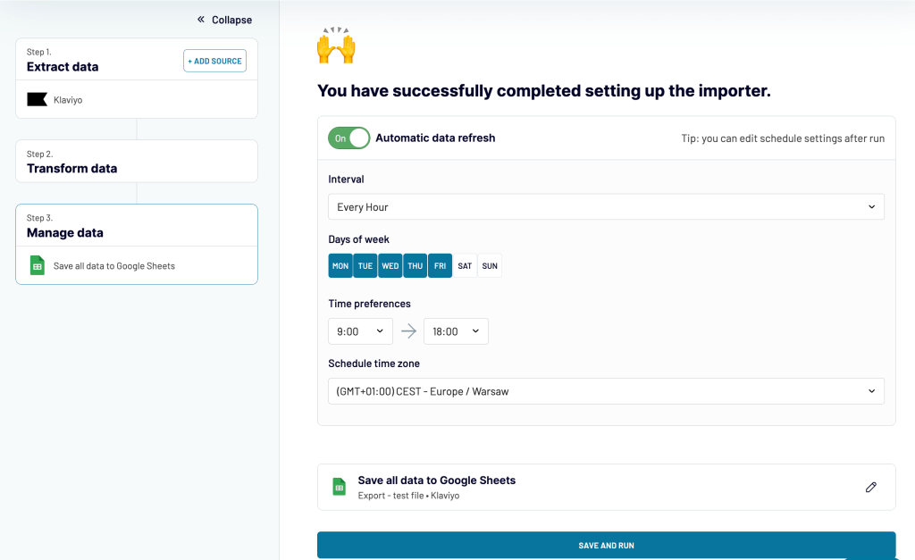 Klaviyo to Google Sheets Integration & Automation | Coupler.io Blog