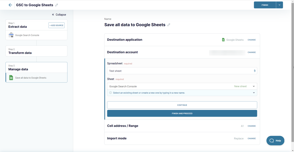 How to Connect Google Search Console Data to Google Sheets | Coupler.io ...