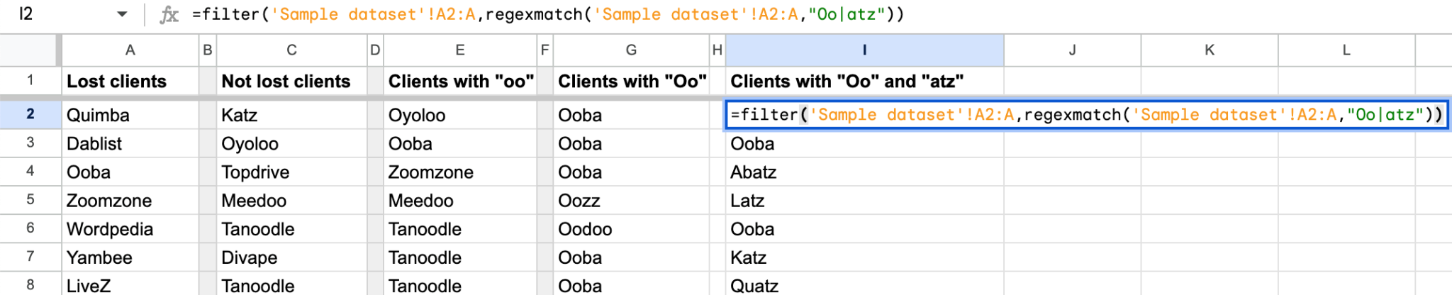FILTER Function Google Sheets How-To Guide | Coupler.io Blog