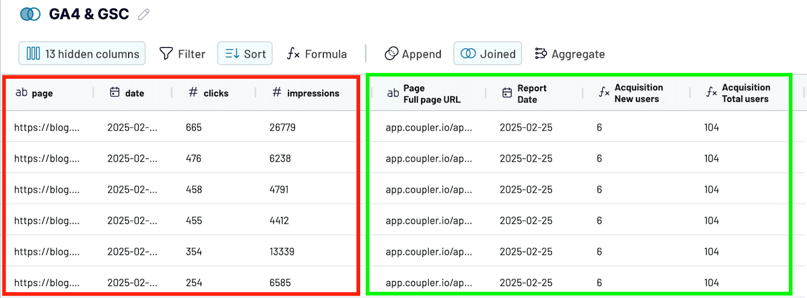 How to Combine Data from Different Sources in Reports