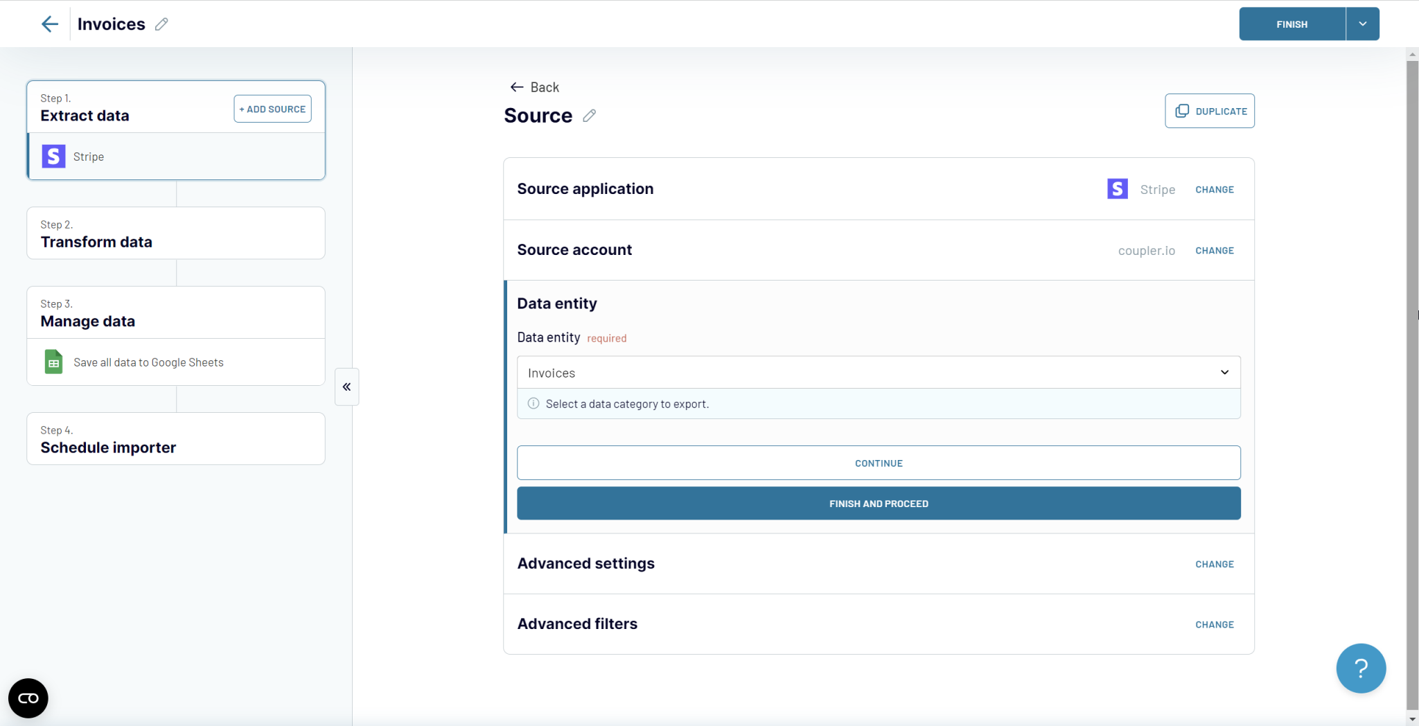 How to Export Stripe data on a schedule | Coupler.io