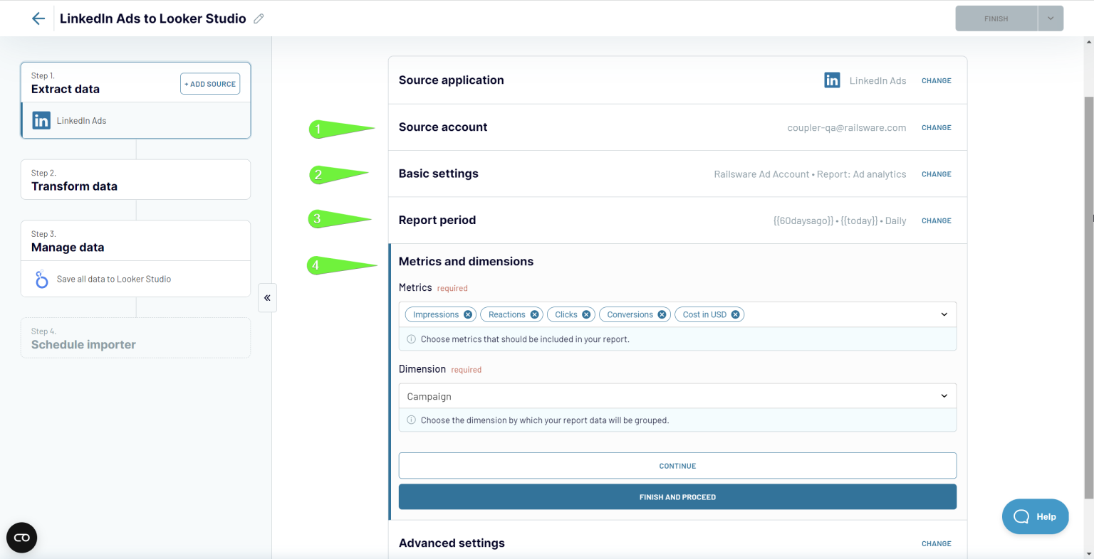 How to Connect LinkedIn Ads to Looker Studio (Google Data Studio) | Coupler.io Blog