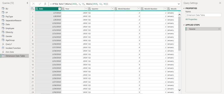 How to Create Power BI Date Table | Coupler.io Blog