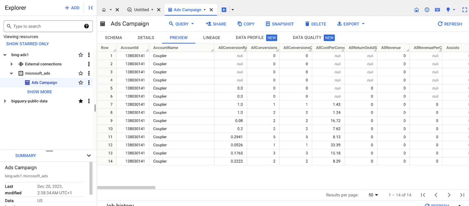 How to Connect Microsoft Ads (Bing Ads) to BigQuery | Coupler.io Blog