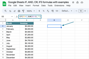 Google Sheets IF, IFS, AND, OR Logical Functions | Coupler.io Blog