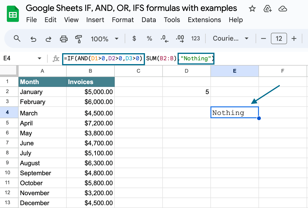 Google Sheets IF, IFS, AND, OR Logical Functions | Coupler.io Blog