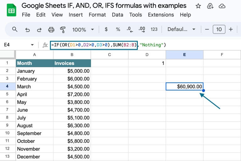 Google Sheets IF, IFS, AND, OR Logical Functions | Coupler.io Blog