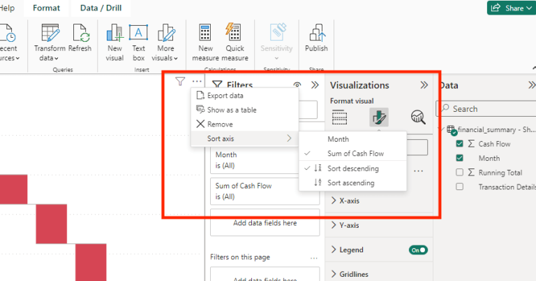 Step-by-Step Guide to Creating Power BI Waterfall Chart | Coupler.io Blog