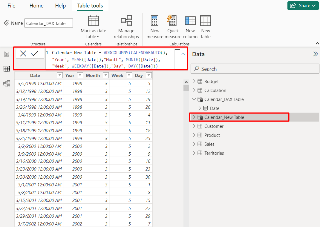 Create Power BI Calendar Table: 3 Easy Methods | Coupler.io Blog