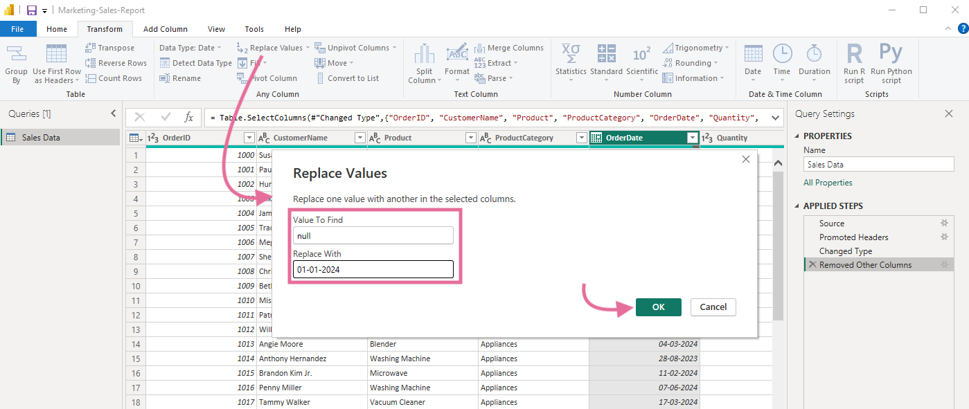 How to Transform Data in Power BI? - Explained Visually | Coupler.io Blog