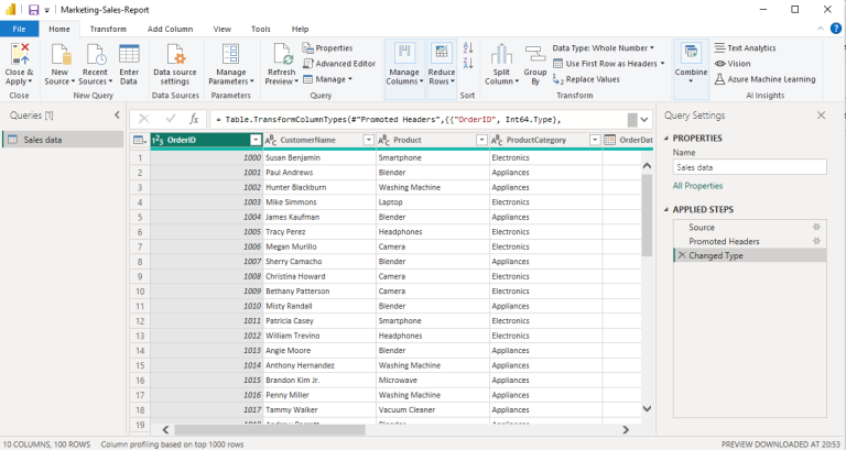 How to Transform Data in Power BI? - Explained Visually | Coupler.io Blog