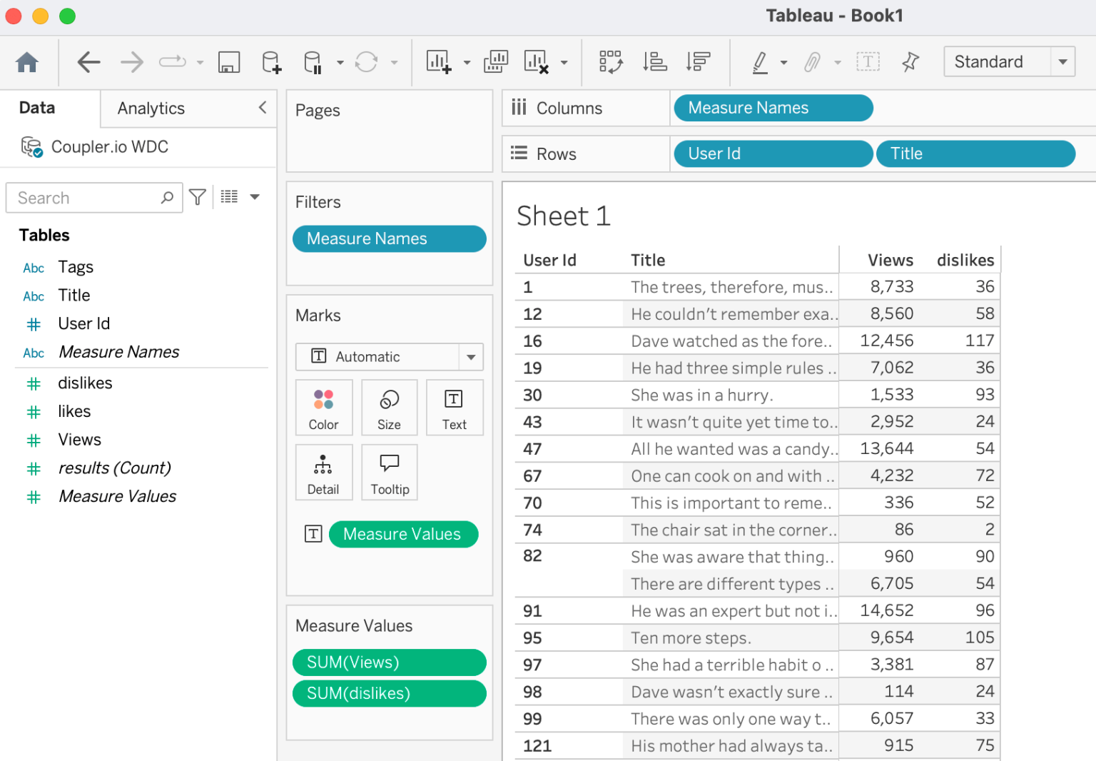 How to Import JSON Data into Tableau? [+ Live Integration] | Coupler.io Blog