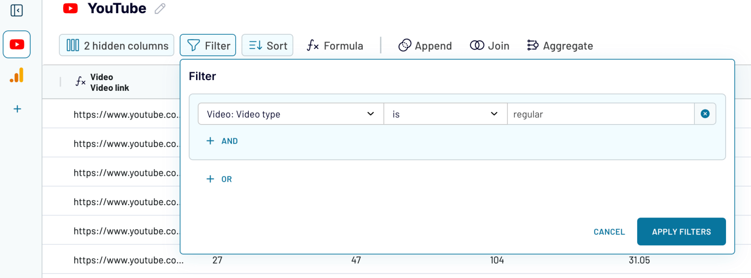Guide to Making a YouTube Analytics Report | Coupler.io Blog